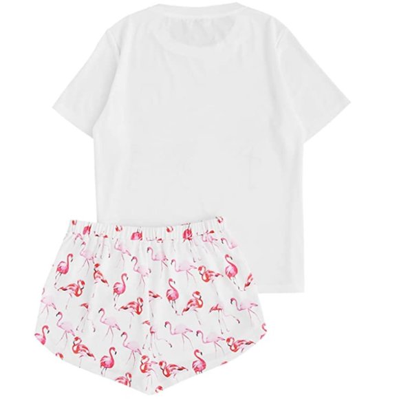 Boutique | Intimates & Sleepwear | Womens Cute Cartoon Print Tee And ...